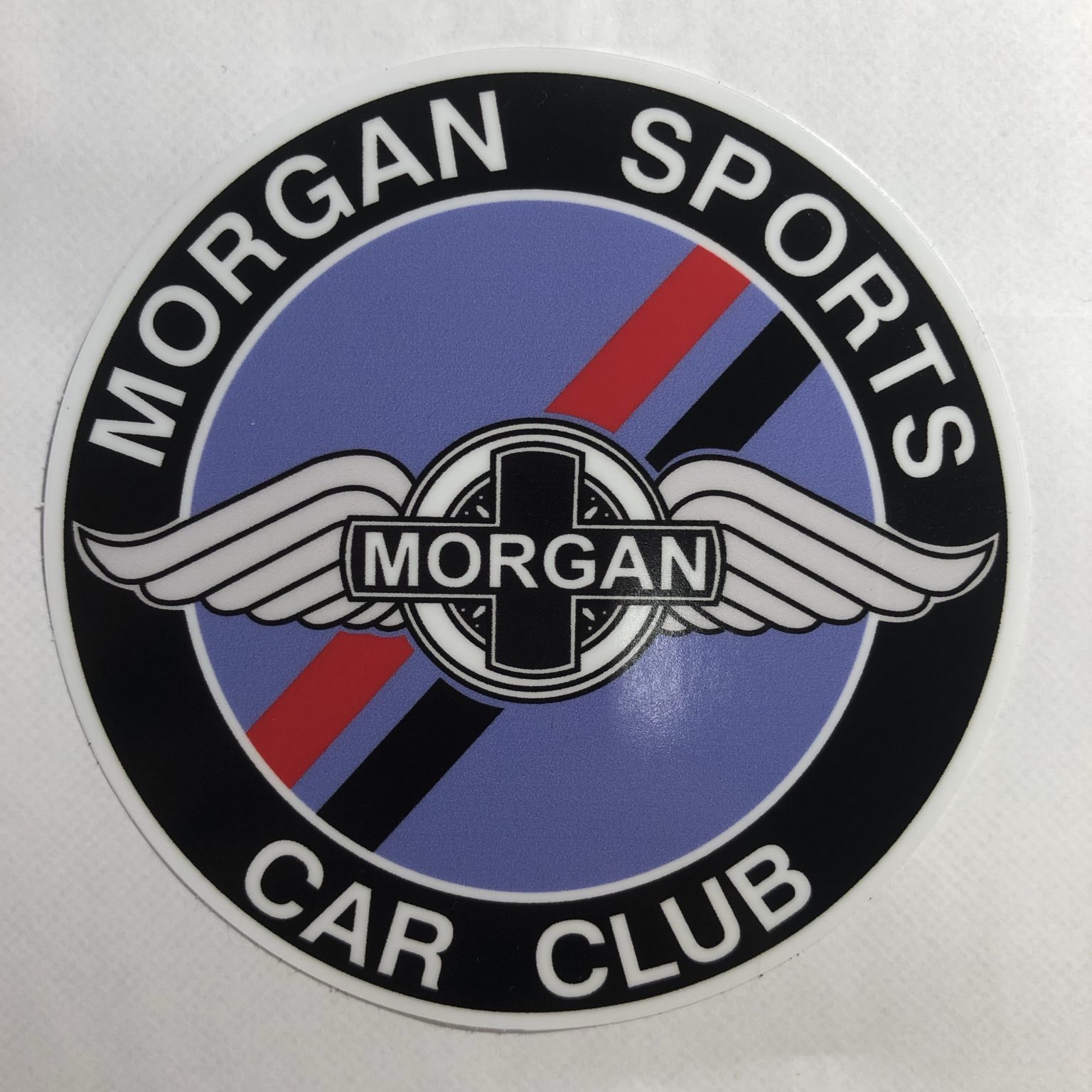 Morgan Sports Car Window Sticker Logo – MSCC
